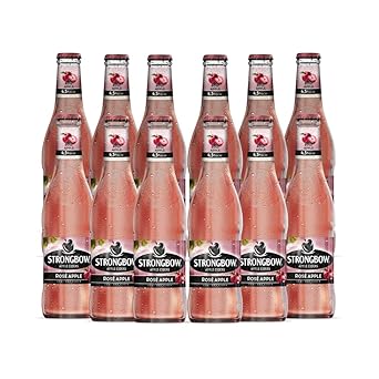 Strongbow, Sidra Rosé 12 Botellas De 330Ml : Amazon.com.mx
