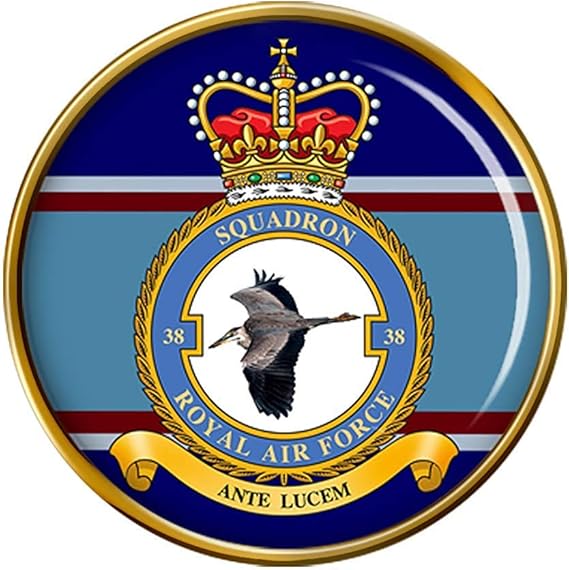 38 Squadron, RAF Pin Badge : Amazon.co.uk: Fashion