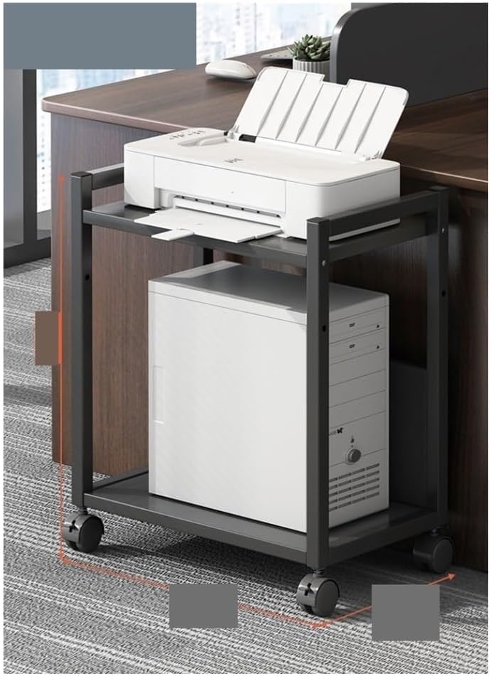 Amazon.com: IRYZE Printer Table Printer Stand with Wheels Printer Shelf ...