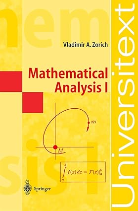 Mathematical Analysis I (Universitext) : Zorich, V. A., Cooke, Roger ...