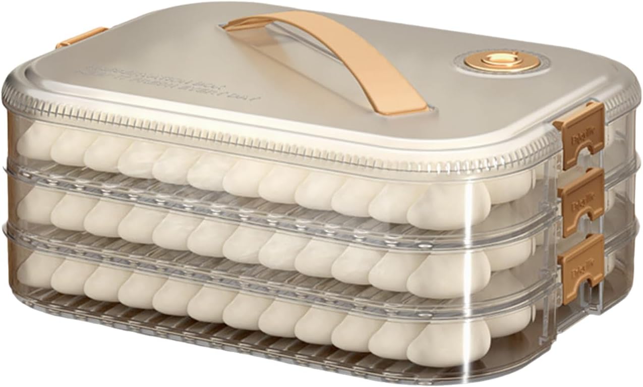 Amazon.com: Meiliyizu Practical Ravioli Storage Box with Lid ...