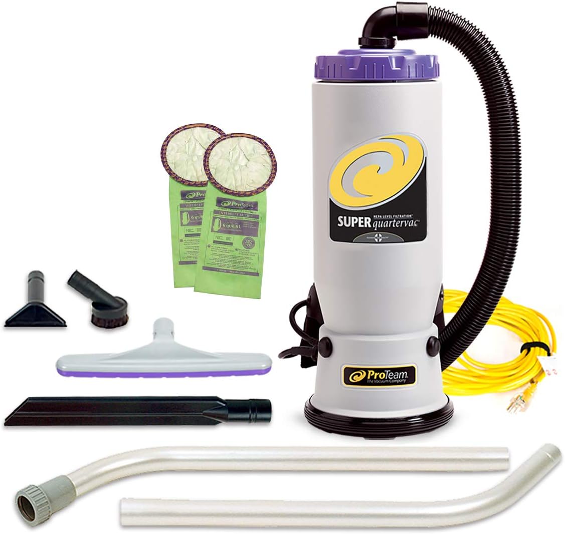 Amazon.com: ProTeam Backpack Vacuums, Super CoachVac Commercial ...