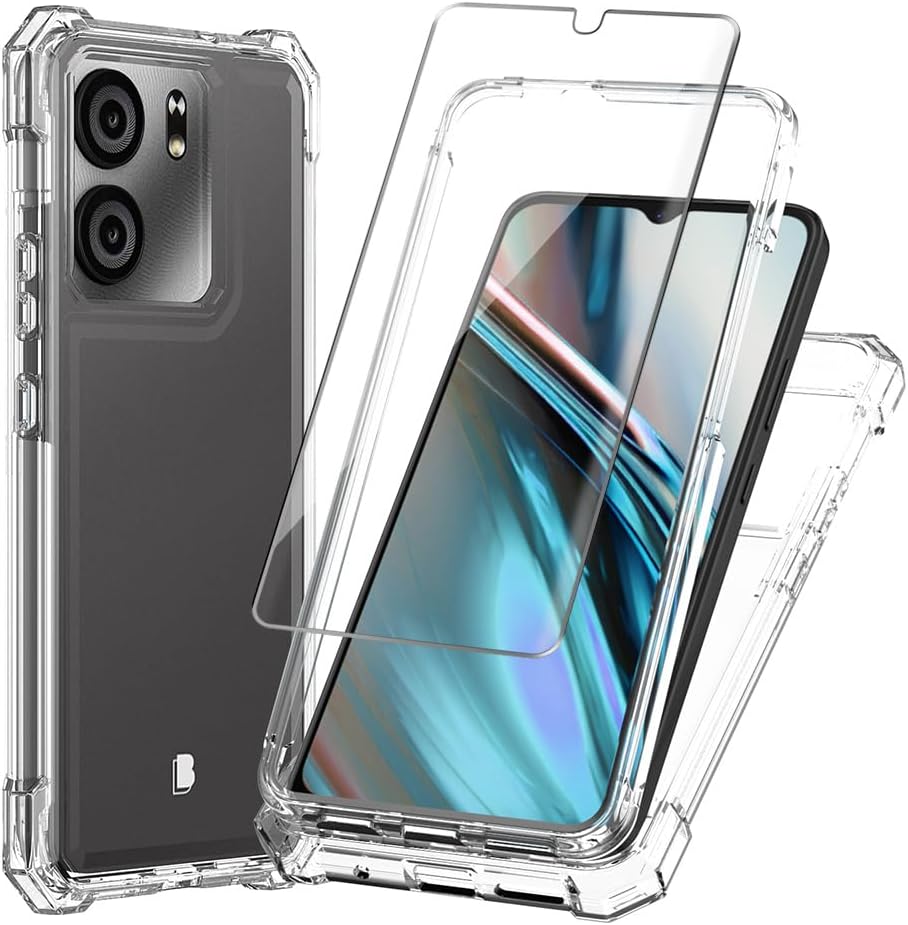 Amazon.com: WDHD for BLU View 5 Case with Tempered Glass Screen ...