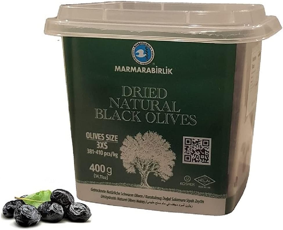Amazon.com : Terra Creta Olives | Kalamata Greece | 250g package (250g ...