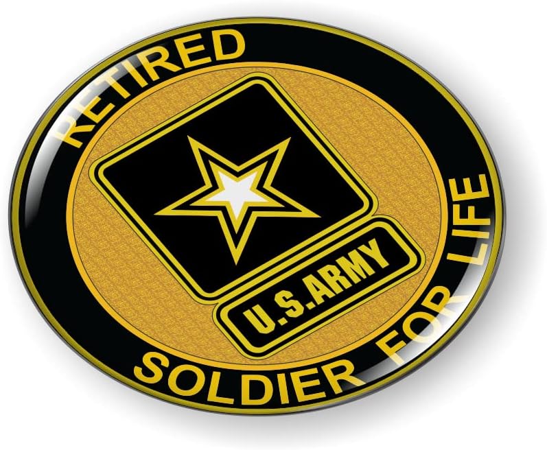 Amazon.com: [Officially Licensed Product] - U.S. Army Retired Soldier ...