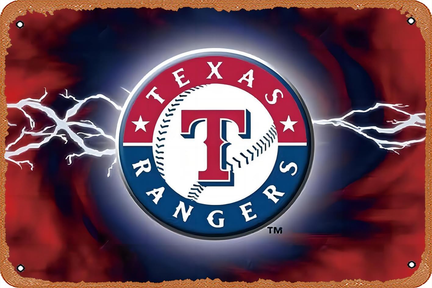 Amazon.com: Metal Tin Signs Texas ranger Wall Decorated With ...