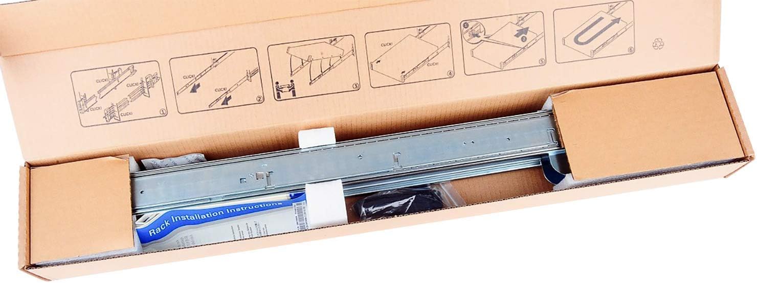 Amazon.com: Dell PowerEdge R340, R630, R640, R6415 1U Ready Rail Kit ...