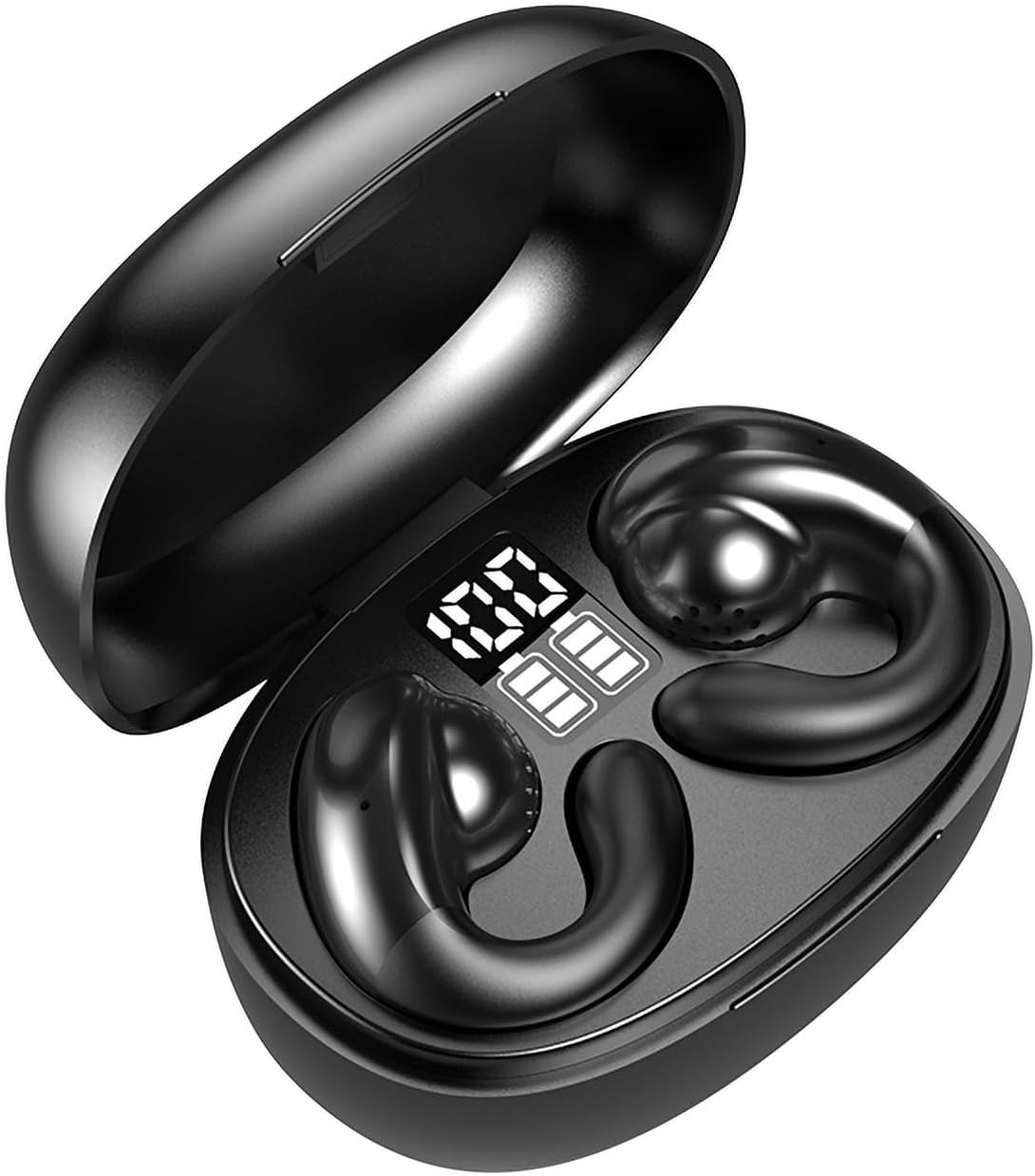 Amazon.com: Open Ear Headphones Head Set Bluetooth Induction Earphones ...