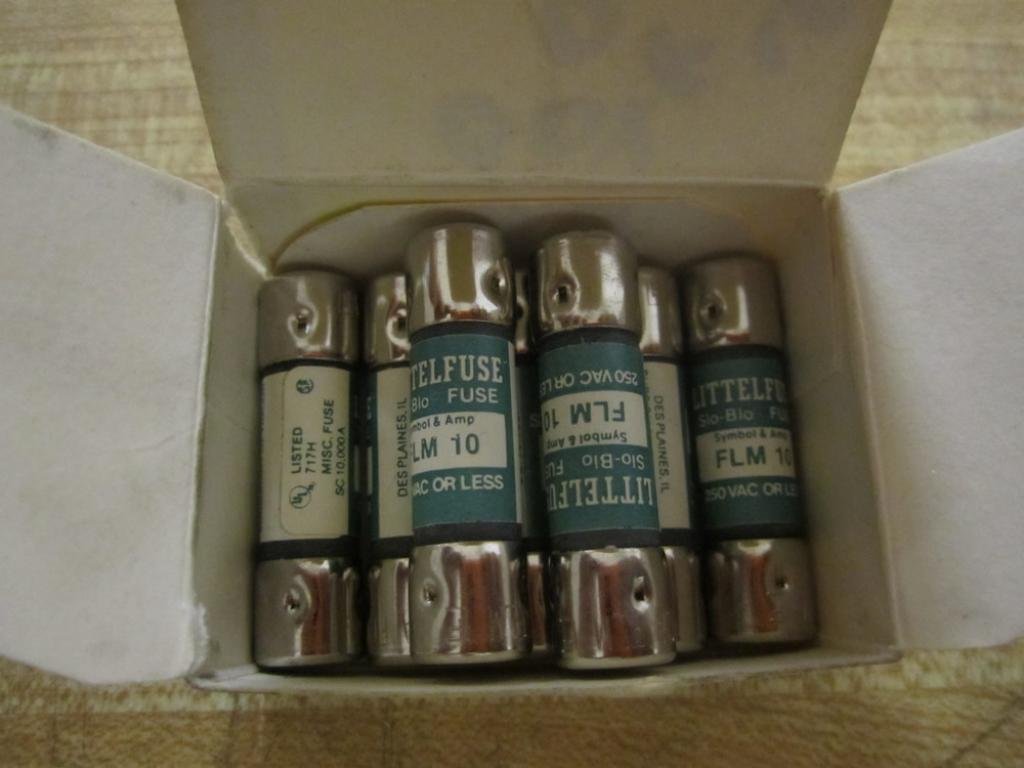 Littelfuse FLM 10 Fuse 250 VAC Or Less (Pack of 7): Amazon.com: Tools ...
