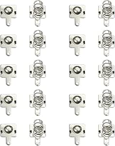 Amazon.com: Boxonly AAA Batteries Metal Battery Spring Contact Plate 9 ...