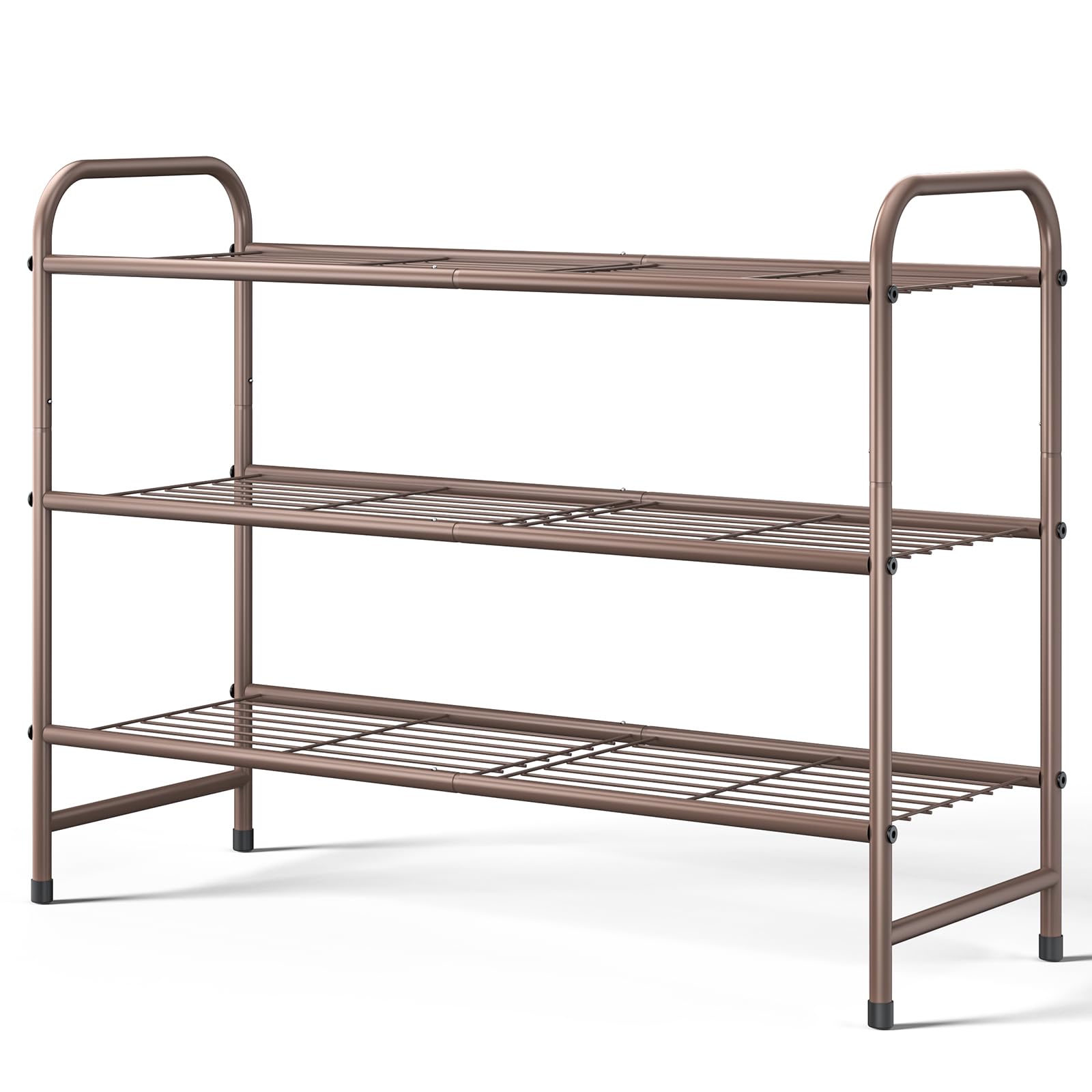 Snapklik.com : Shoe Rack - Stainless Steel Shoe Organizer, Sturdy Shoe ...