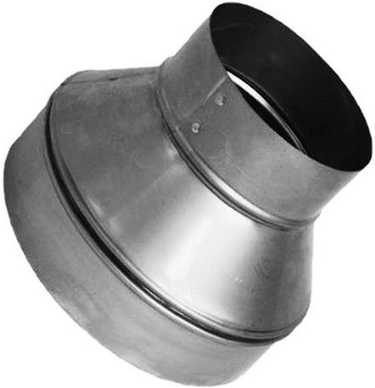 Speedi-Products SM-RDP 43 4-Inch by 3-Inch Round Galvanized Plain ...