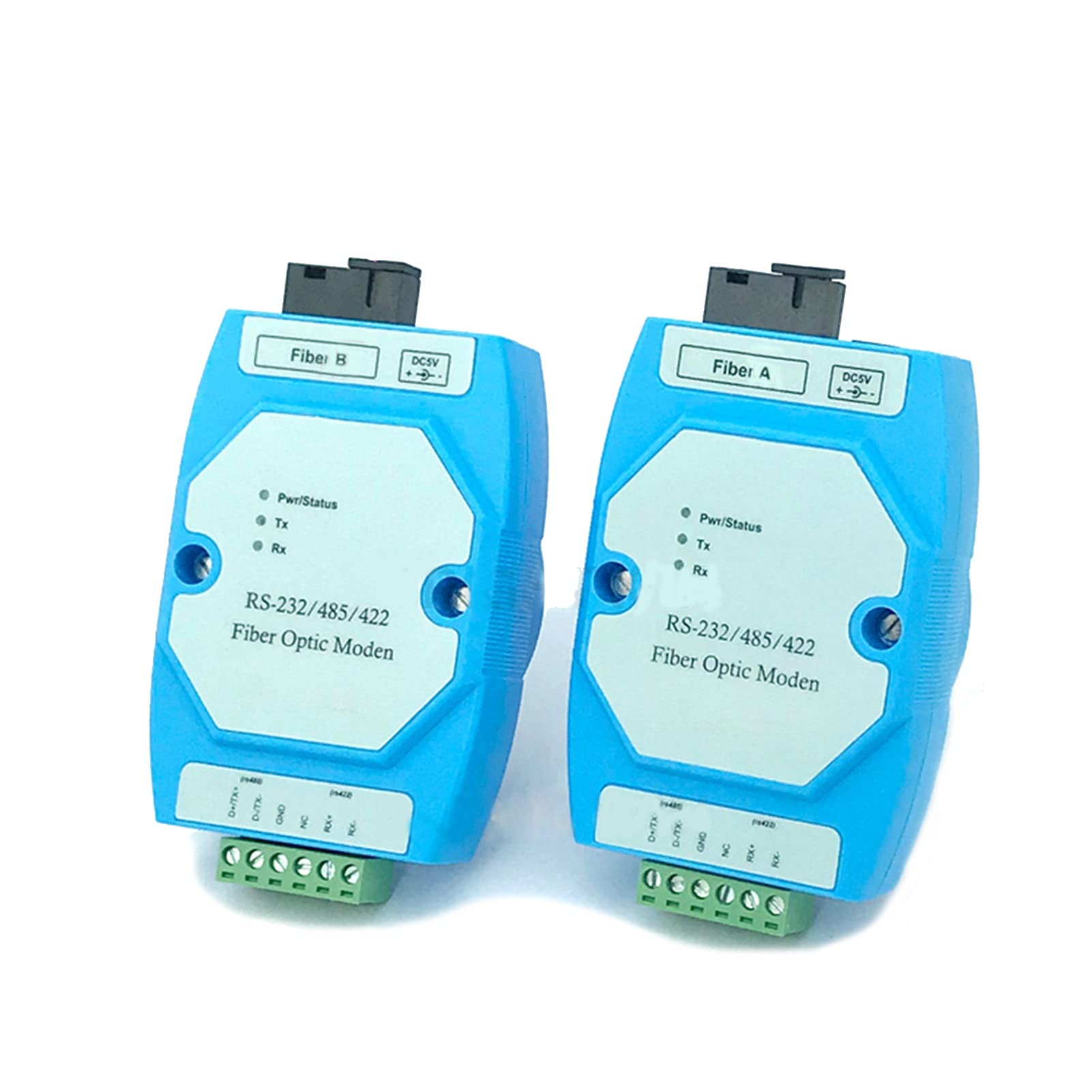 Rs485 To Optical Fiber Modem Serial Port To Sc Transceiver | Desertcart ...