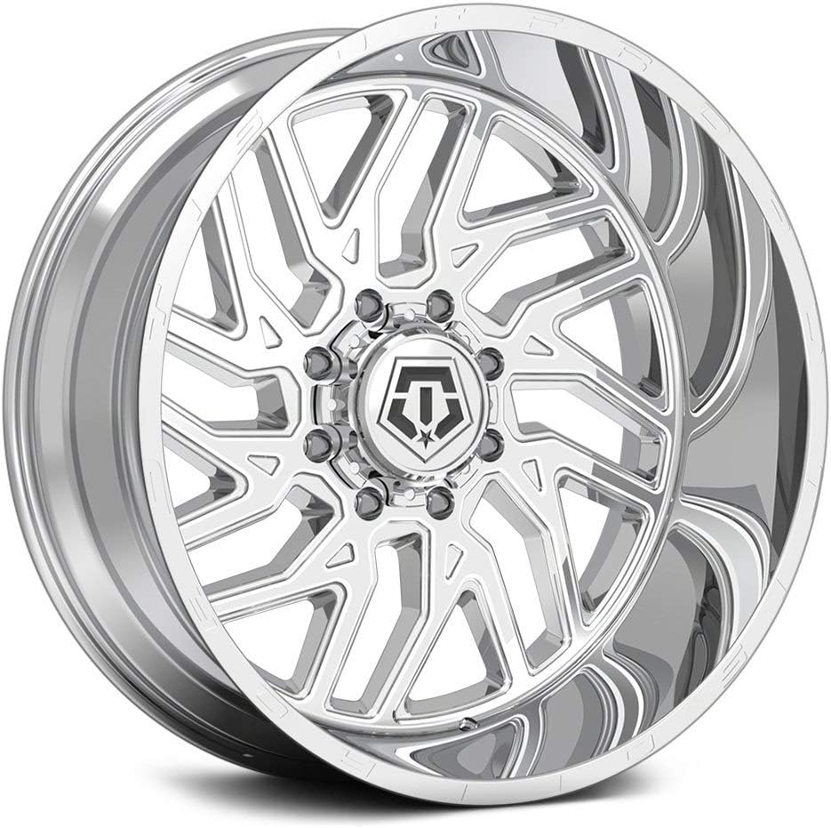 Amazon.com: TIS 544C Chrome Custom wheels - 20" x 10", -25 Offset ...
