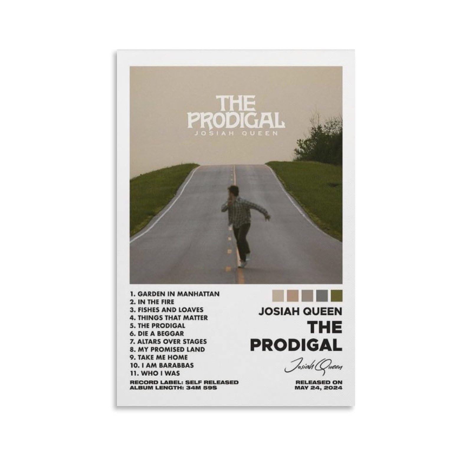 Amazon.com: PSASFG6S The Prodigal by Josiah Queen Canvas Posters Wall ...