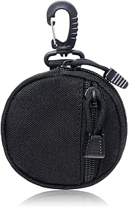 Amazon.com: WisePoint Outdoor Coin Purse for Men, Nylon Coin Wallet ...
