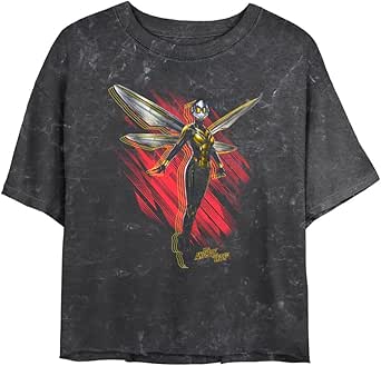 Marvel Women's Juniors' Ant-Man and The Wasp Hope Flight Mineral Wash ...
