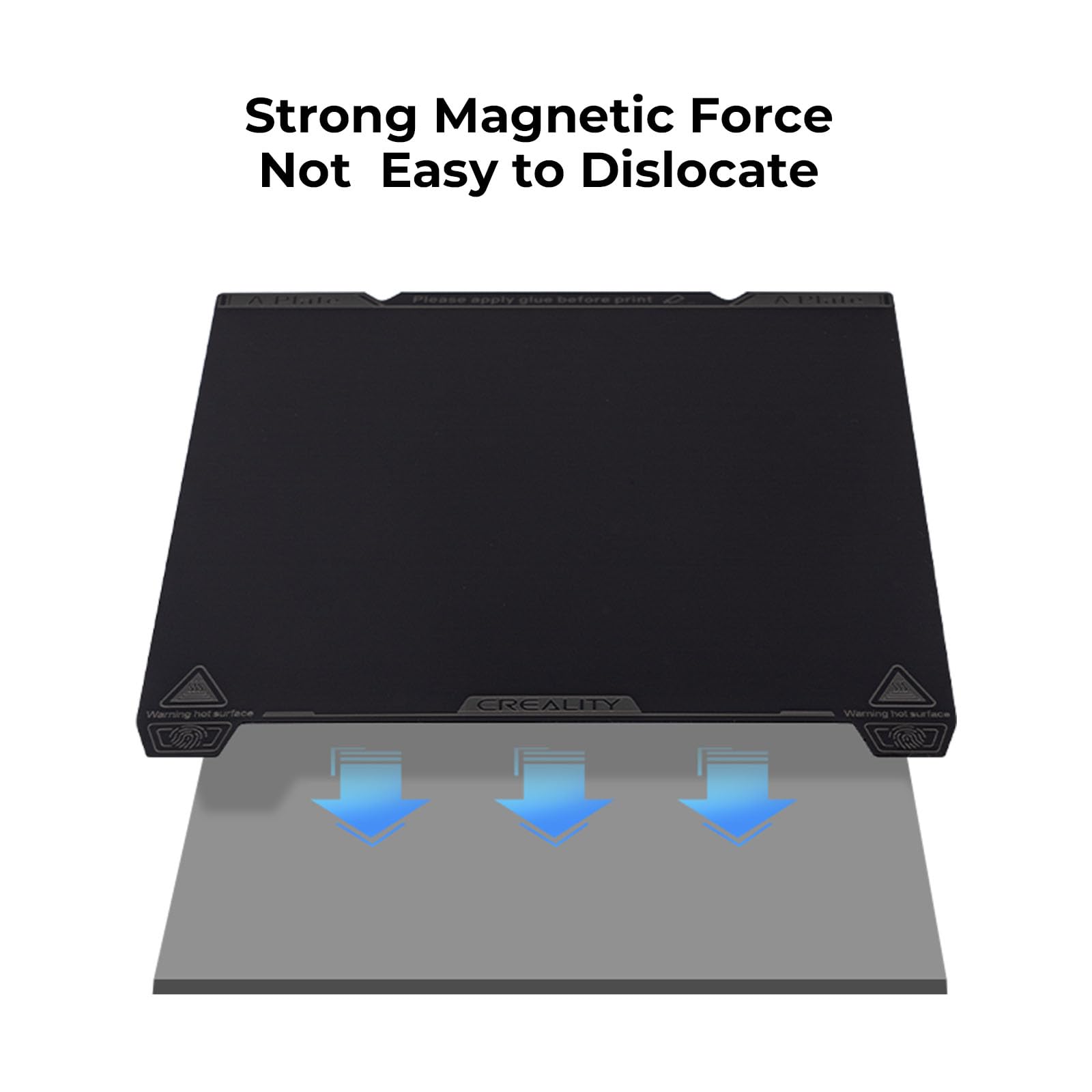 Snapklik.com : Creality K1 Max Build Plate Kit 315 310mm, High-Strength ...