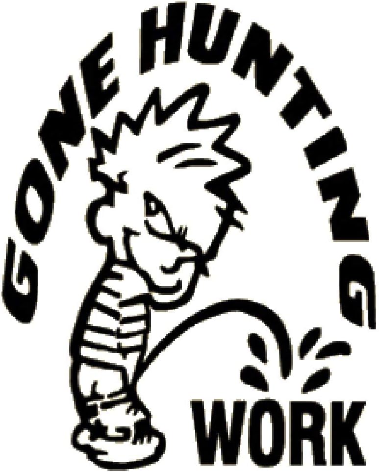 Amazon.com - Western Recreation Ind Gone Hunting Decal 6X6 - Automotive ...