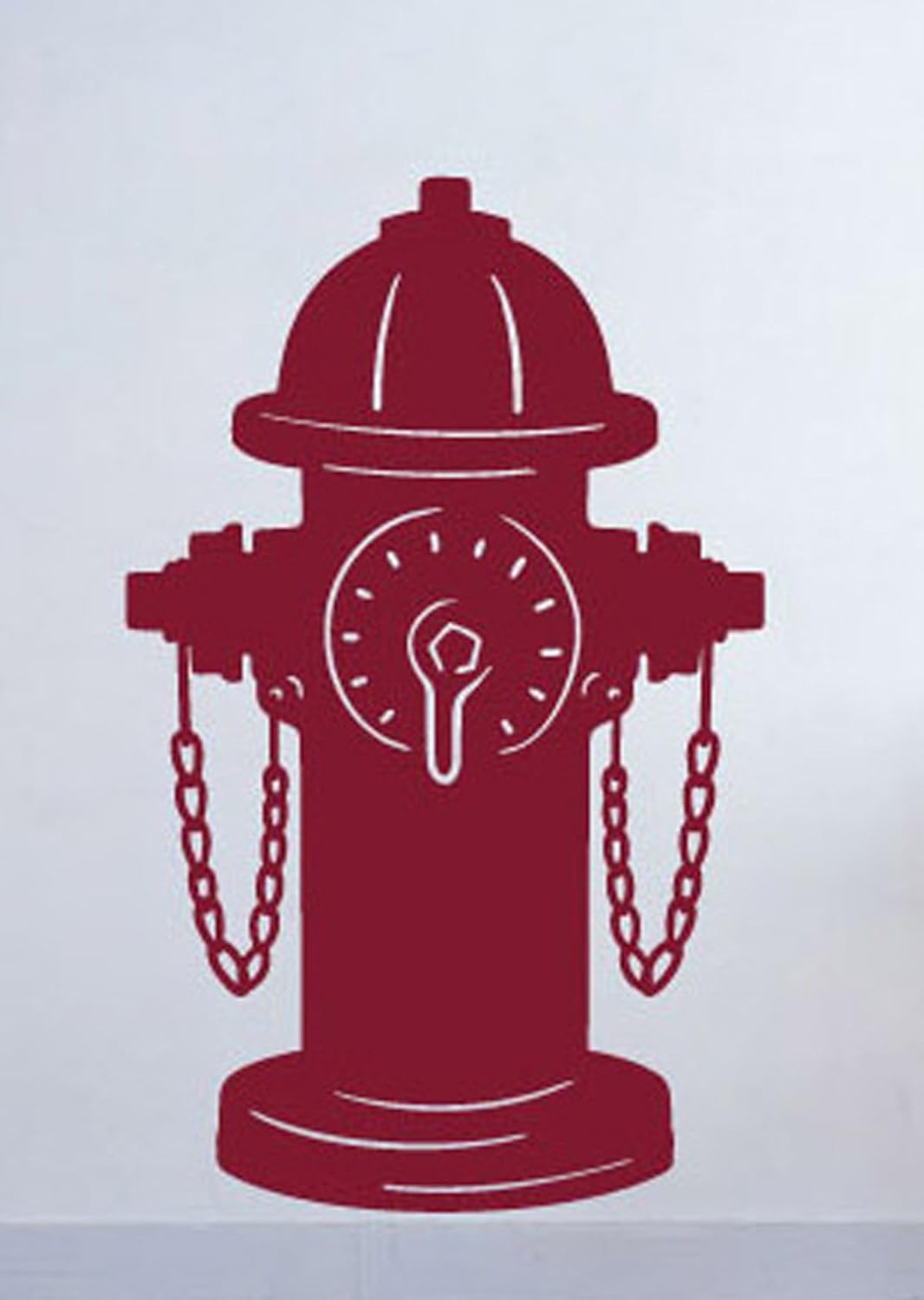 Amazon.com: Fire Hydrant Wall Decals Stickers, Red, 15" : Tools & Home ...
