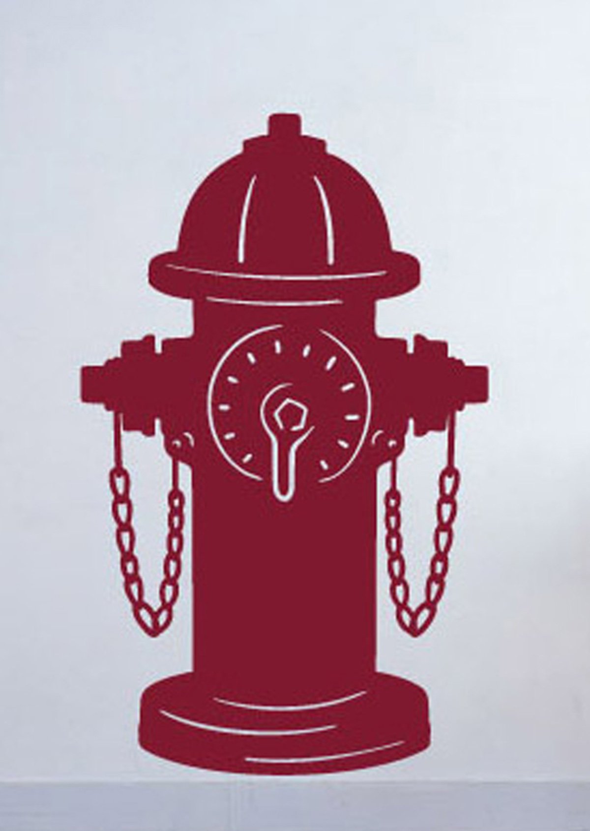 Amazon.com: Fire Hydrant Wall Decals Stickers, Red, 15" : Tools & Home ...