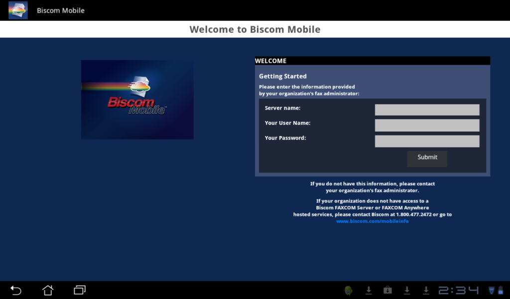 Biscom Mobile Fax for Android - App on Amazon Appstore