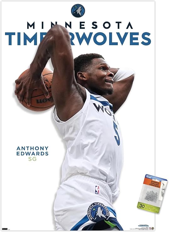 Amazon.com: Trends International NBA Minnesota Timberwolves - Anthony ...