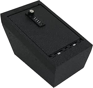 Amazon.com: JIKE Center Console Gun Safe - Console Gun Vault Compatible ...