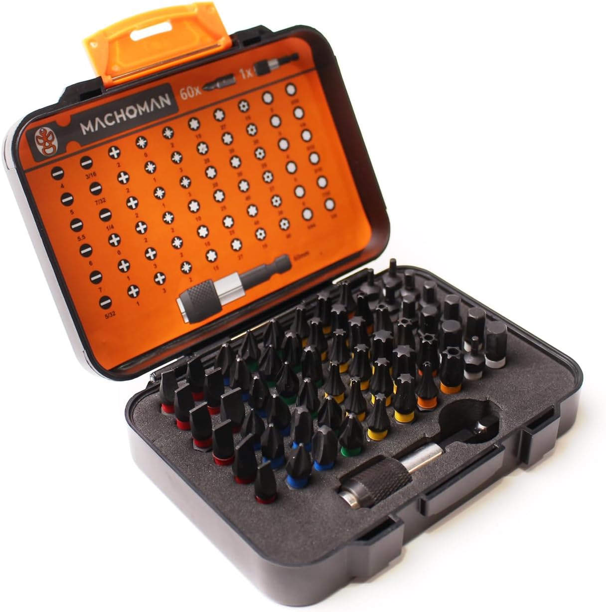 Meister Bit-Set 130-teilig - Chrom-Vanadium-Stahl - Gängige Standard ...