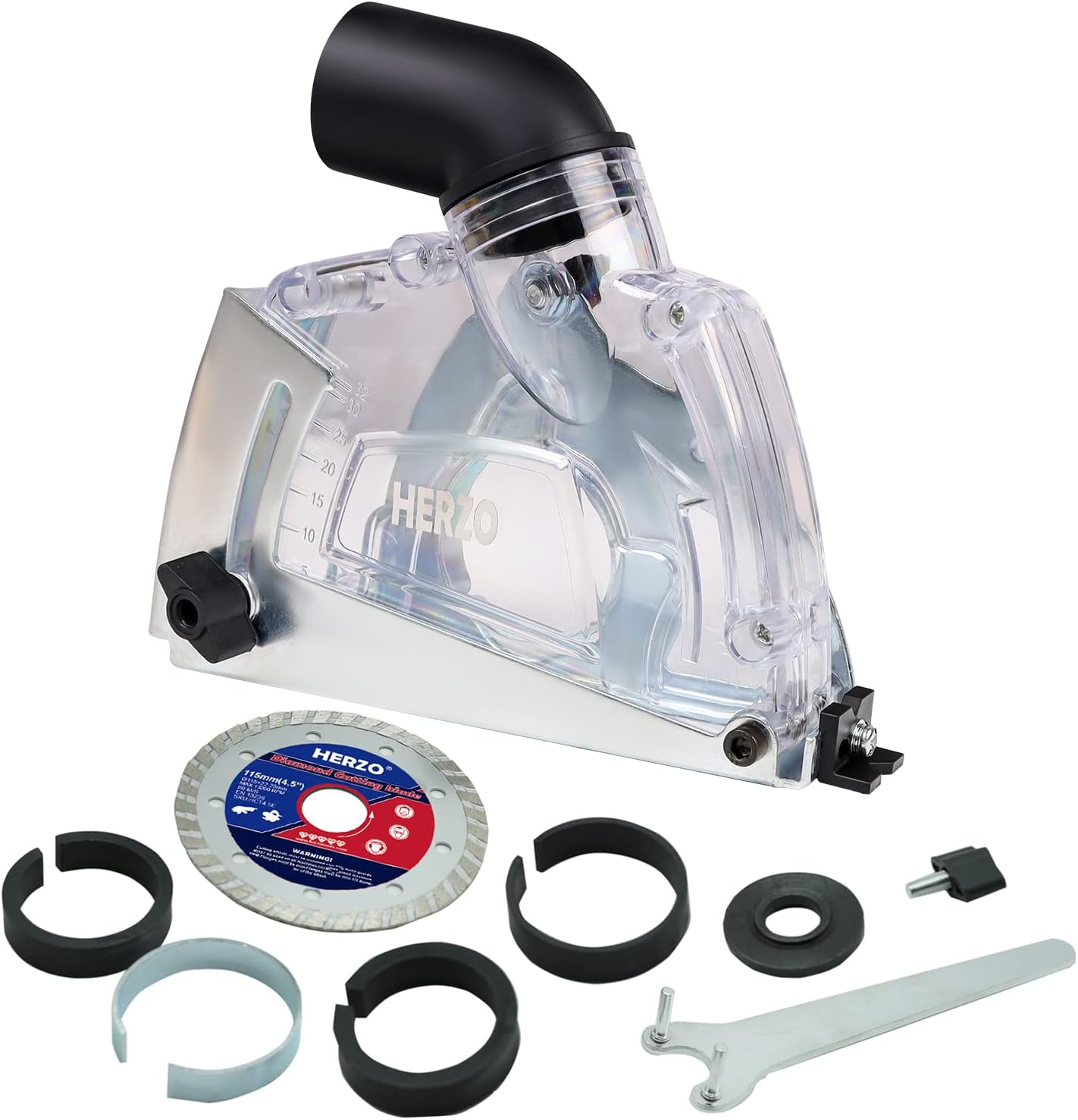 QuickT GDS701K Universal Surface Grinding Angle Grinder Dust Shroud 5 ...