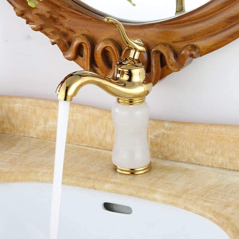Faucet Taps Bathroom Countertop Copper Faucet Style Jade Hot Cold ...