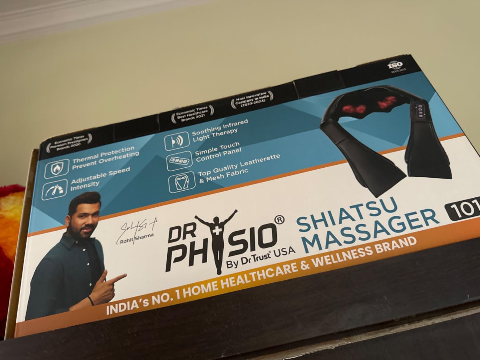 Dr Physio (USA) Electric Heat Shiatsu Machine Body Massagers (for ...