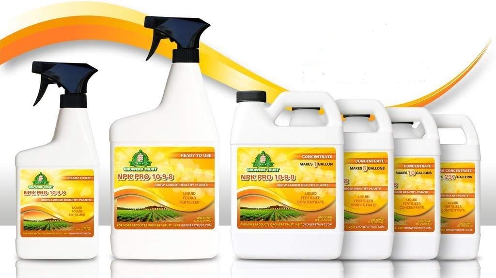 Amazon.com : Growers Trust NPK Pro- Non-Toxic, Biodegradable - Natural ...