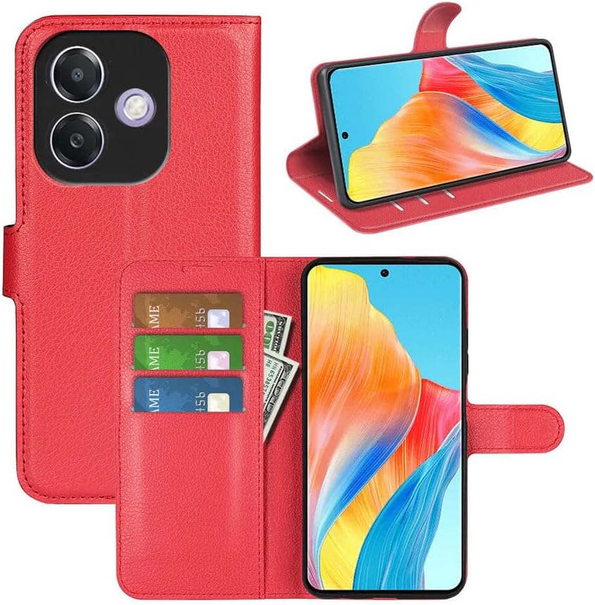 Ezydigitals Case for Oppo A40 Premium PU Leather Card Wallet Case Cover ...