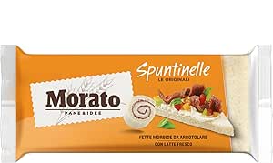 Pane Morato, Spuntinelle Classiche, Soffici Fette di Pane al Latte ...