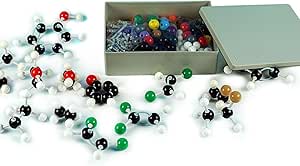 Amazon.com : 444 Pieces Chemistry Molecular Model Kit Student and ...