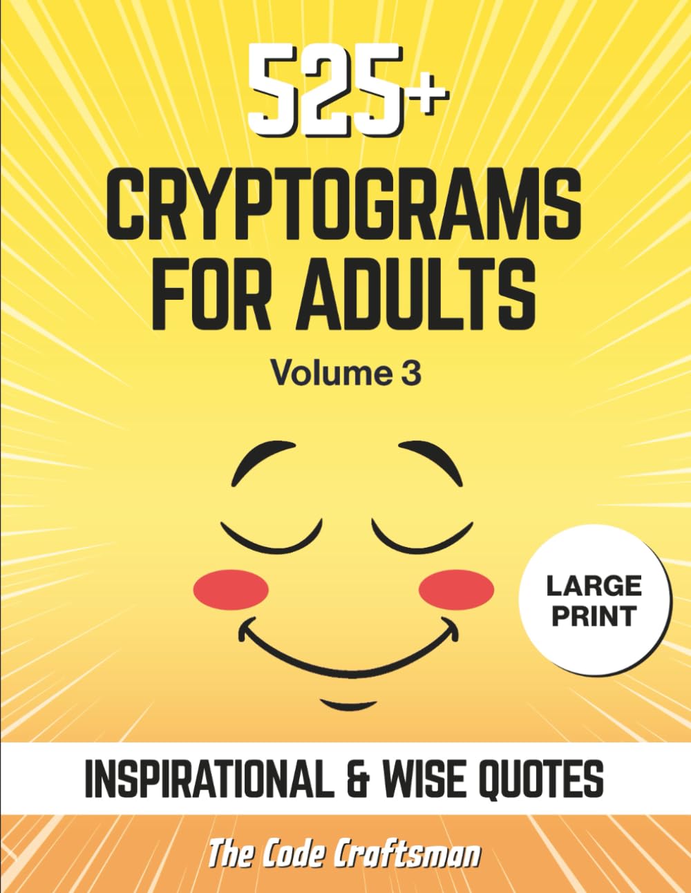 525+ Cryptograms For Adults Large Print: Sharpen Your Mind and Lift ...