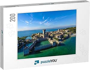 Amazon.com: Rocca Scaligera Castle in Sirmione. Garda Lake - Italy Vi ...