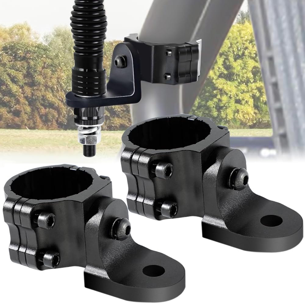 Amazon.com: UNI-SHINE 2PCS Aluminium Alloy Whip Lights Mounts, Heavy ...