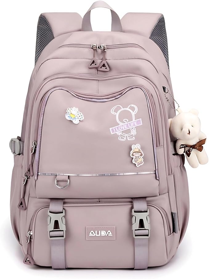 Amazon.com | ULPOCMU Cute School Laptop Backpack with Large Capacity Multiple Pockets for Girls ...