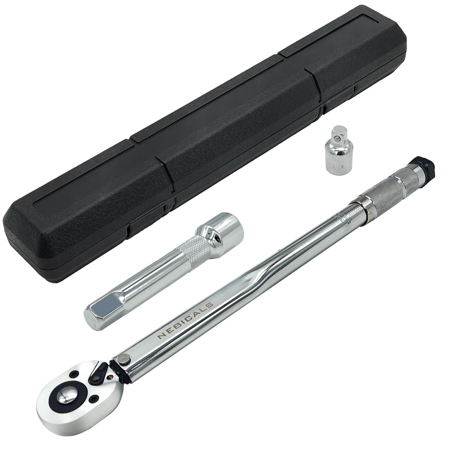 Snapklik.com : NEBICALS 1/2-Inch Drive Click 10-160FT-LB/13.6-217.1Nm ...