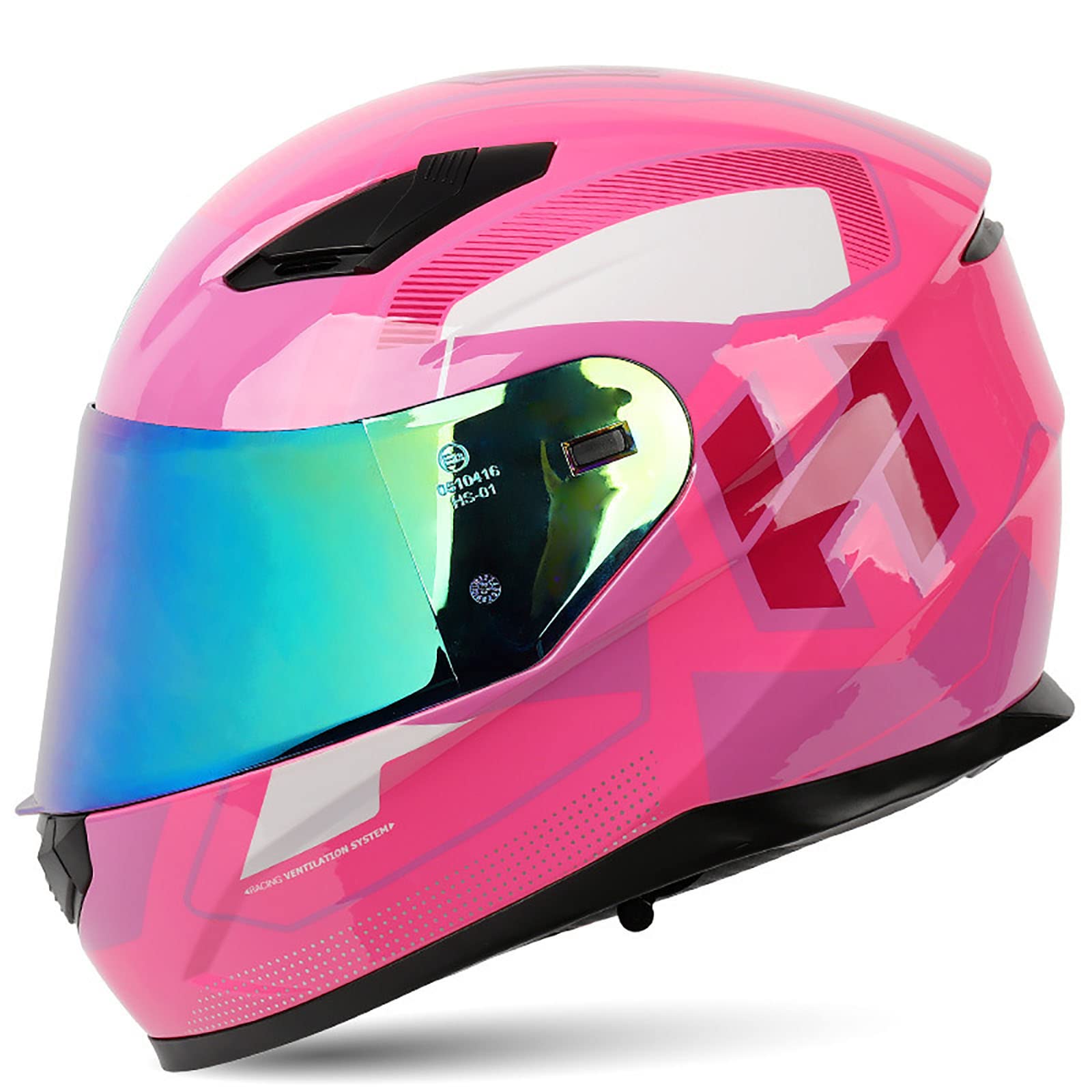 Pink motorcycle helmet online