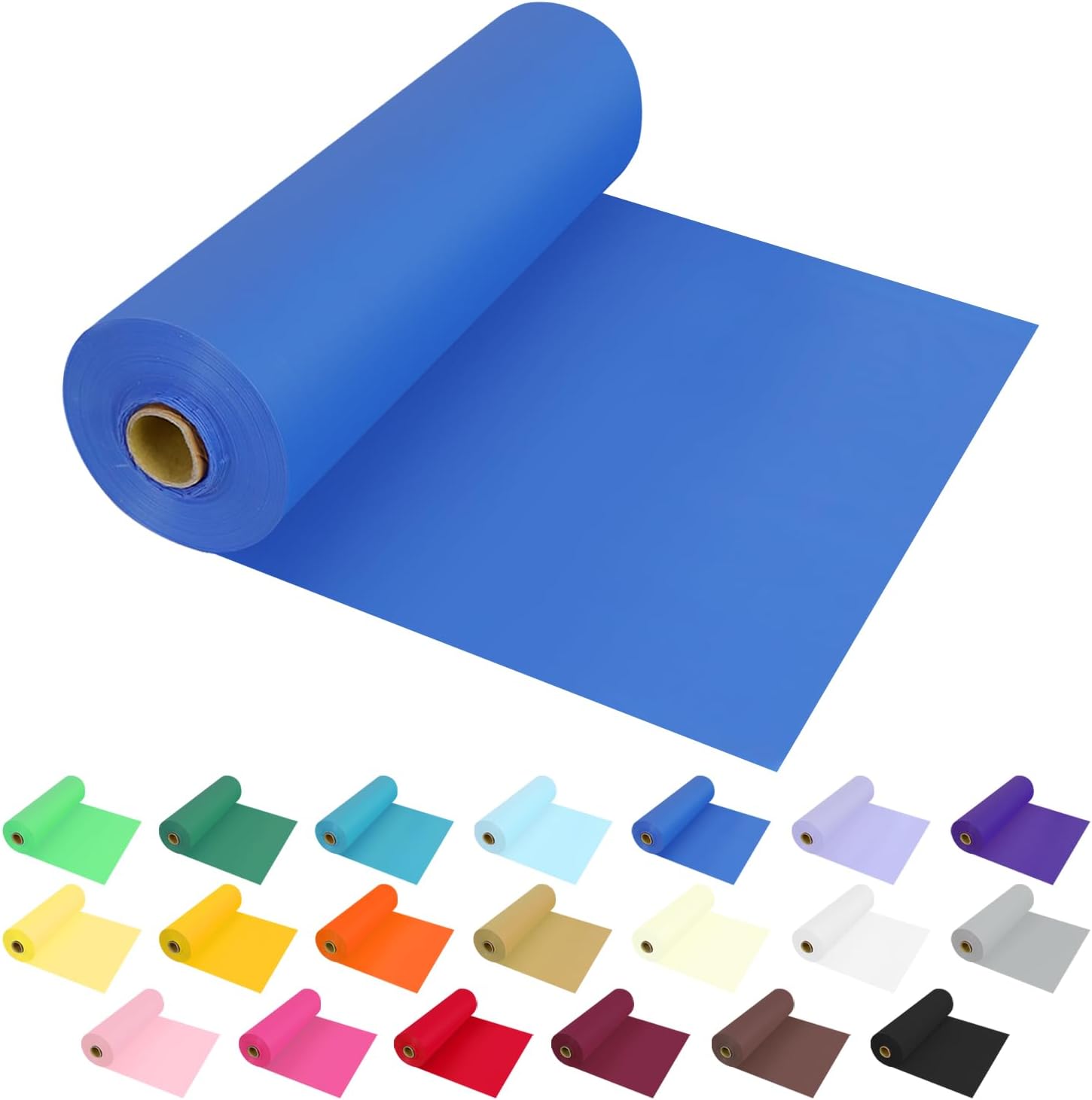 Amazon.com: Schorin Plastic Party Banquet Table Cover Roll - 300 ft. x ...