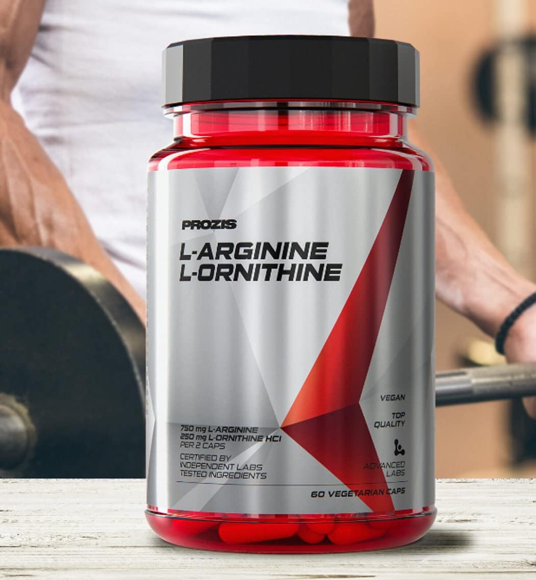 Prozis L-Arginina L-Ornitina 500 mg 60 capsule - arginina e ornitina ...