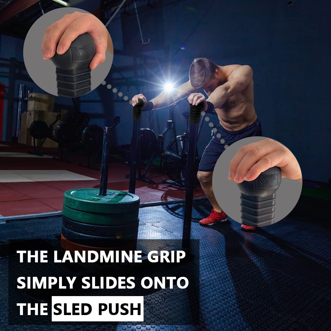 Snapklik.com : QPARVERS Landmine Grip Landmine Base - Turn Any Surface ...