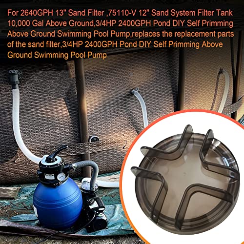 JOJOCY 75110 Pool Sand Filter 13″ Pump 3/4HP Above Ground Swimming Pool ...