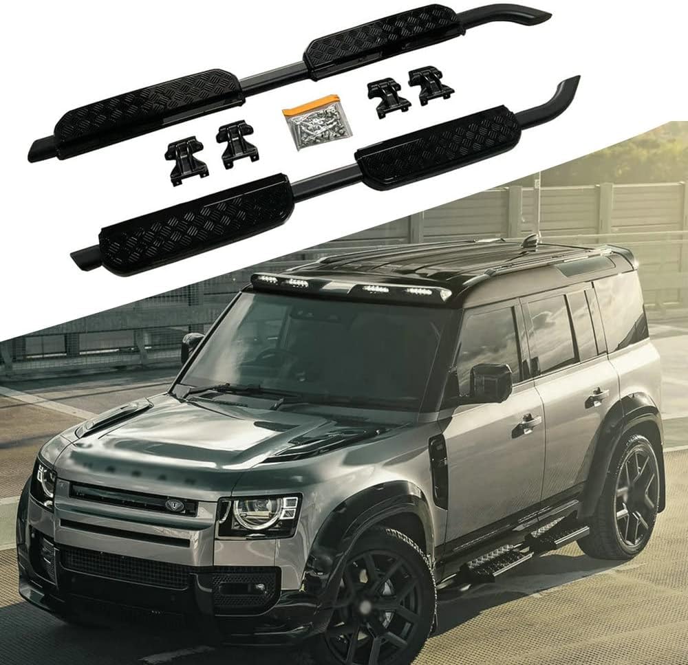 Amazon.com: Side Steps Fit for Land Rover Defender 110 4dr L663 2020 ...