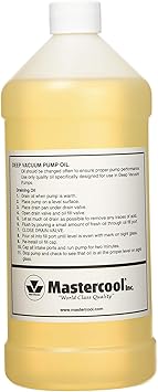 Mastercool Vacuum Pump Oil (32oz) - Amazon.com
