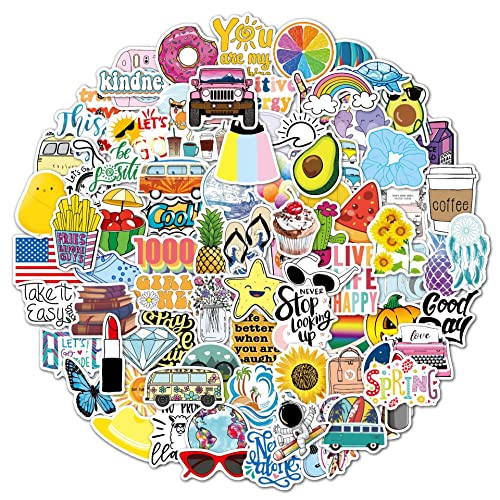 100PCS Cute Stickers for Girls Kids Teens, Kawaii Stickers Packs for ...