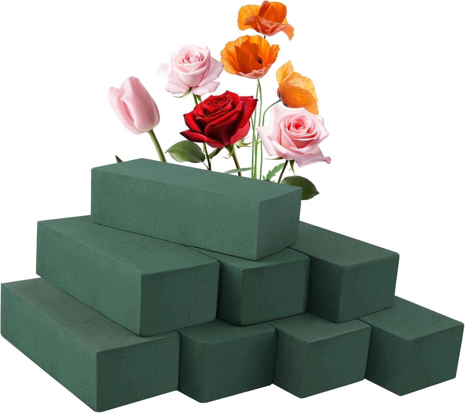 Amazon.com: 8Pcs Floral Foam Blocks for Fresh and Artificial Flower ...